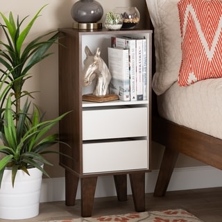Senja Modern and Contemporary 2-Drawer Bookcase - Bed Bath & Beyond ...