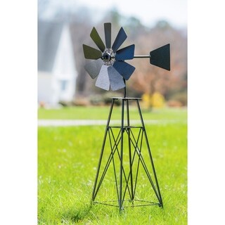 36-inch Bronze Weather Vane Kinetic Wind Spinner - Bed Bath & Beyond ...