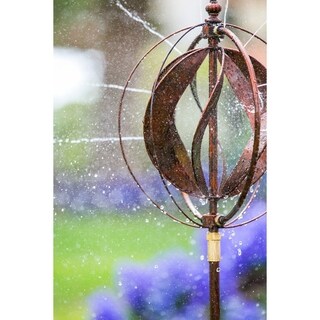48-inch Copper Sphere Hydro Kinetic Wind Spinner - Bed Bath & Beyond ...