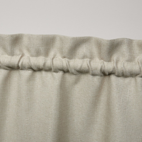 ATI Home Loha Light Filtering Rod Pocket Tier Curtain Panel Pair - Bed ...