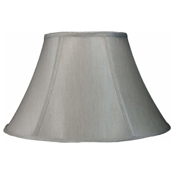 Faux Silk Bell Lamp Shade, 8" Top, 16" Bottom, 10" Slant - On Sale ...