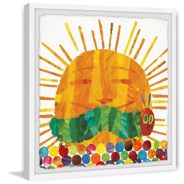 'Caterpillar Summer' Framed Painting Print - Bed Bath & Beyond - 30802356