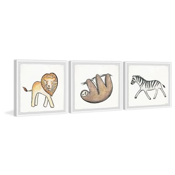 Jungle Animals Triptych - Bed Bath & Beyond - 30802455