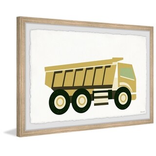 'Haul Pack Truck' Framed Painting Print - Bed Bath & Beyond - 30802528