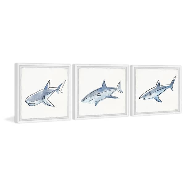 Three Sharks Triptych - Bed Bath & Beyond - 30802687