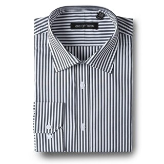 Zenbriele Men's Dress Shirt Slim Fit Stretch Long Sleeve Spead Collar ...