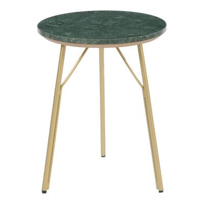 Aurelle Home Venova Modern Marble Side Table - Overstock - 30820611