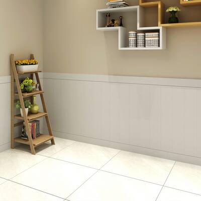 Wood Grain Sticker For Wall Decal,28"x28"/pc (White_40pc) - Overstock ...