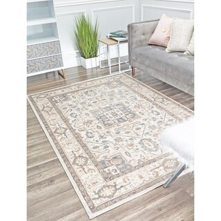 Emali Vintage Geometric Area Rug By Rugs America - Bed Bath & Beyond ...