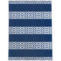 RATTAN BLUE Area Rug by Kavka Designs - Bed Bath & Beyond - 30842755