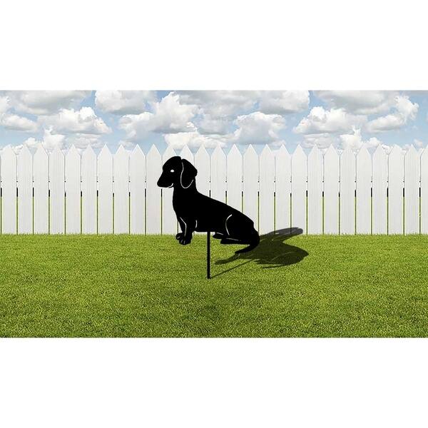 Laser Cut Steel Dog Garden Stake - Dachshund - Bed Bath & Beyond - 30866587