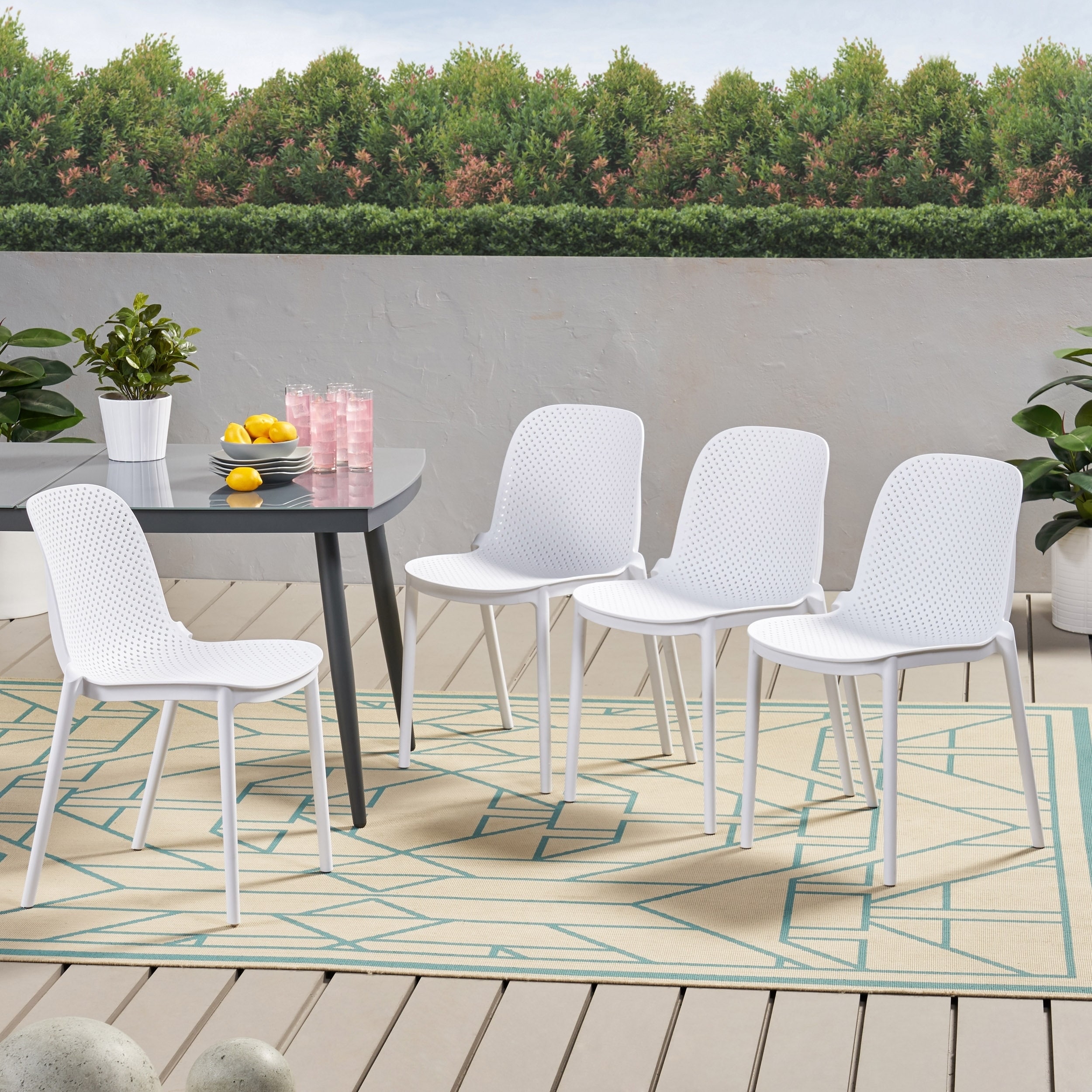 Stackable Outdoor Dining Chairs - Bed Bath & Beyond