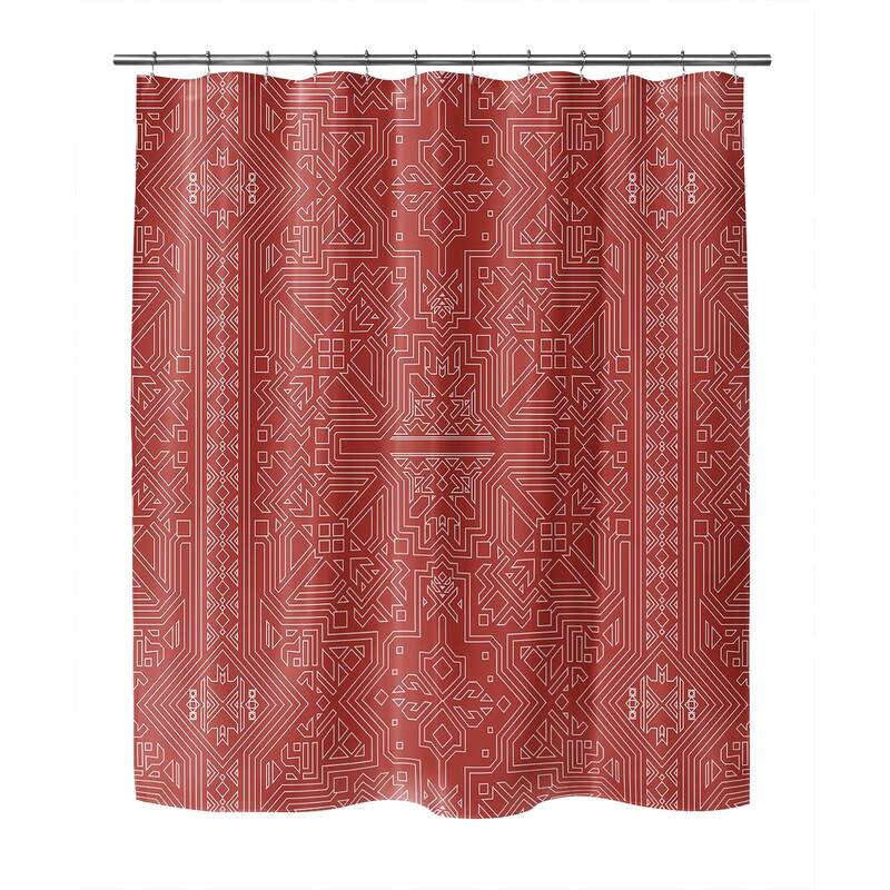 Sultanate Terracotta Shower Curtain By Kavka Designs Bed Bath