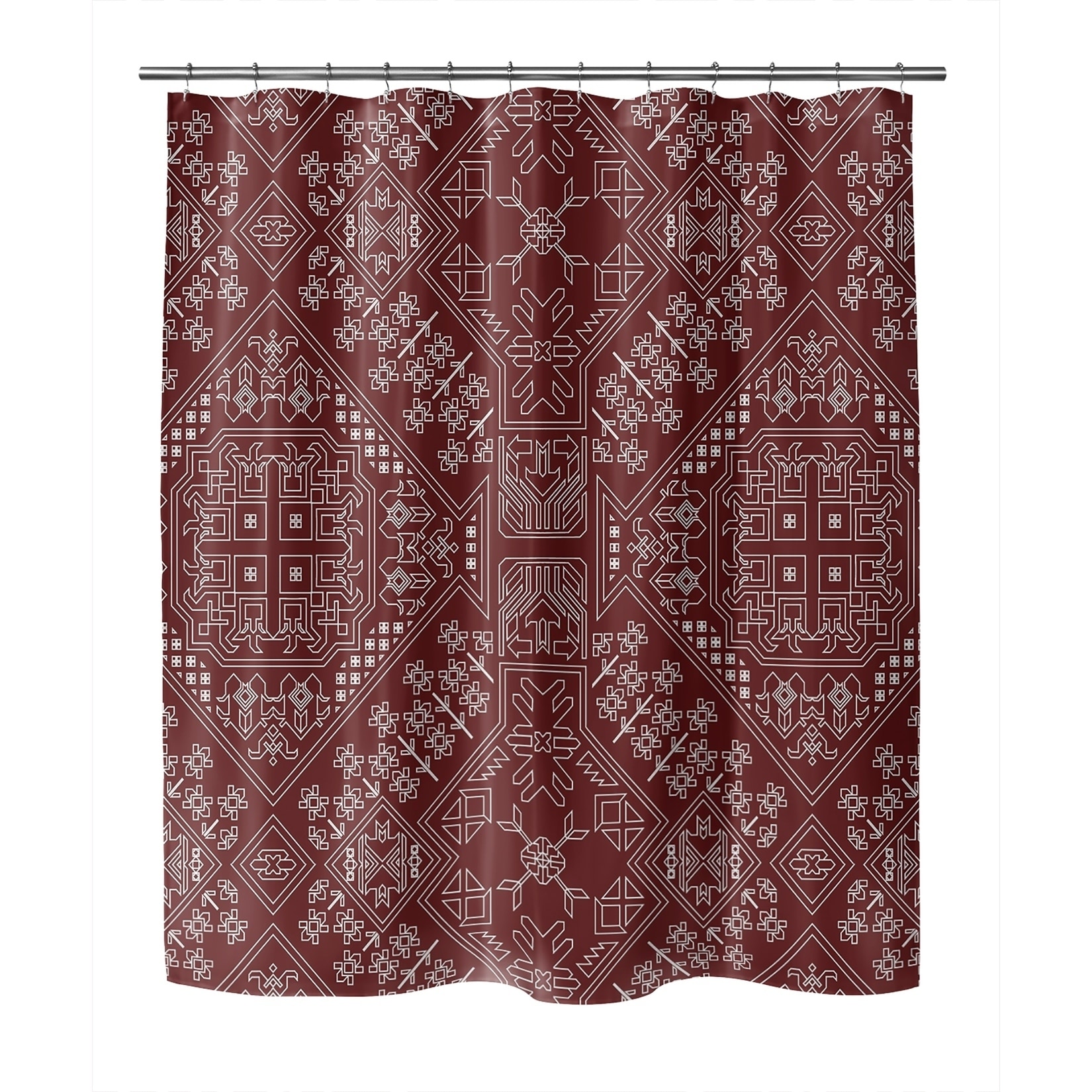 Red Southwestern Shower Curtains - Bed Bath & Beyond
