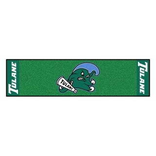 FANMATS Tulane University Putting Green Mat 18"x72" - Bed Bath & Beyond ...