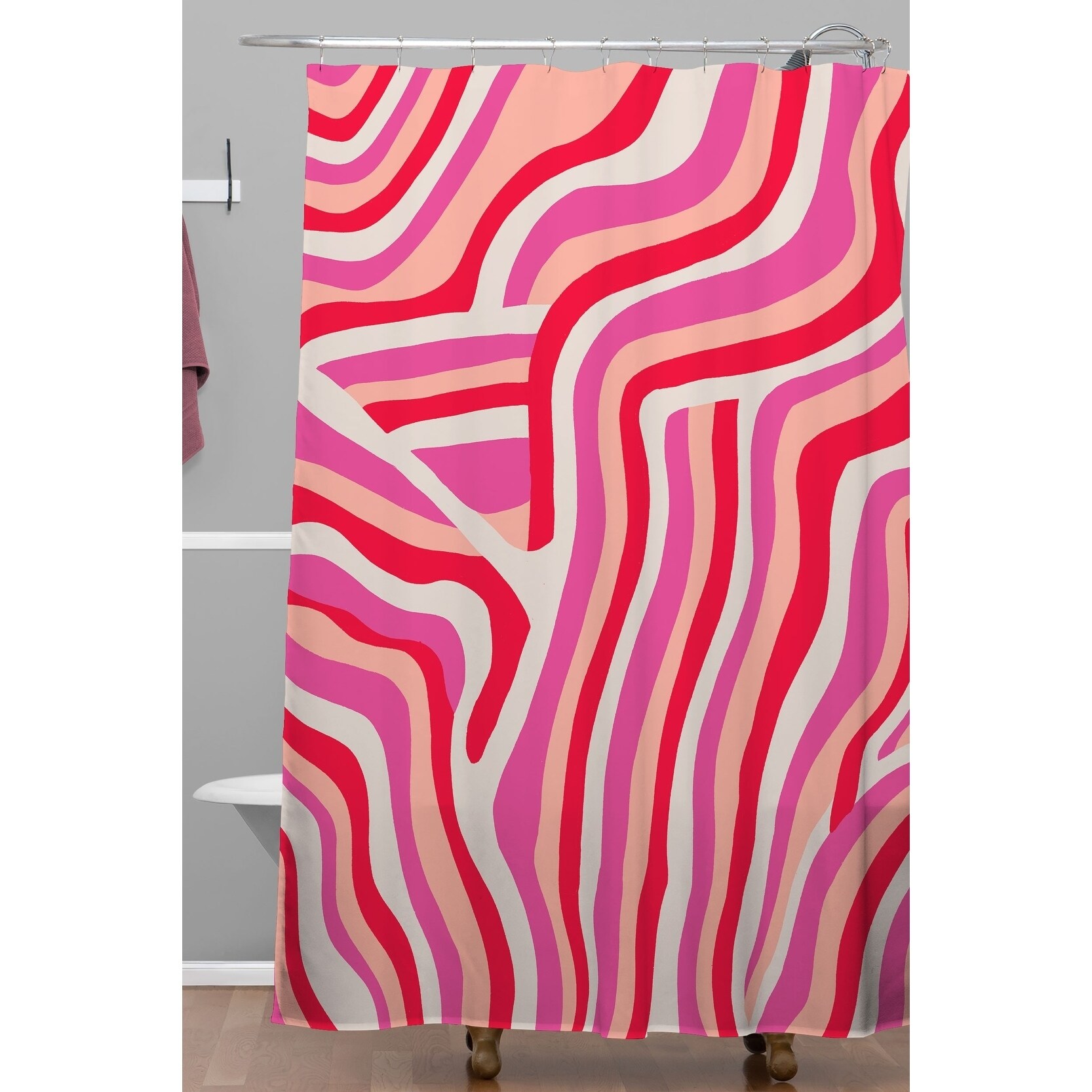 Pink Shower Curtains and Accessories - Bed Bath & Beyond