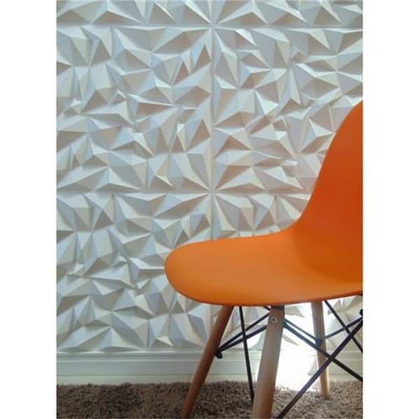 3D Embossed PVC Panel For Wall Decor, 20"x20"/pc - 50pc - Bed Bath ...