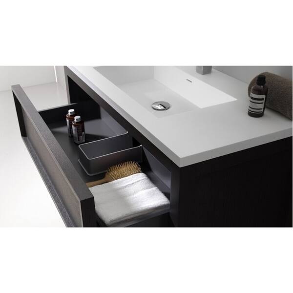 Modern Bathroom Single Vanity, Dexter 48" - Bed Bath & Beyond - 30892937
