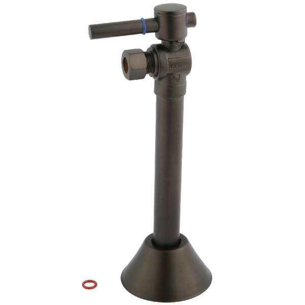 Vintage 1/2-Inch Sweat 3/8-Inch OD Comp Angle Shut Off Stop Valve with ...