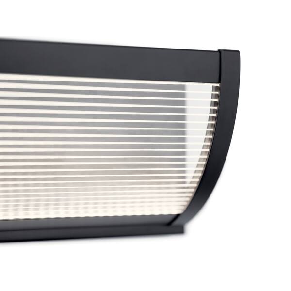 elan Roone 19-inch LED Linear Bath Light Matte Black - Bed Bath ...