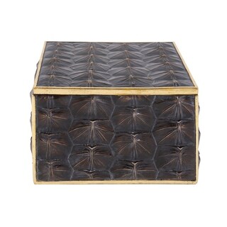 Tortoise Shell Textured Box, Large - Bed Bath & Beyond - 30940241