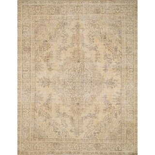 Noori Rug Vintage Distressed Keila Gold/Beige Rug - 9'7" x 12'7" - Bed ...