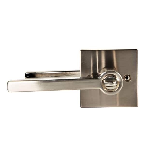Freehold Flat Bar Lever Entry, Satin Nickel Finish ( Us15 ),Kd/Kw1 ...