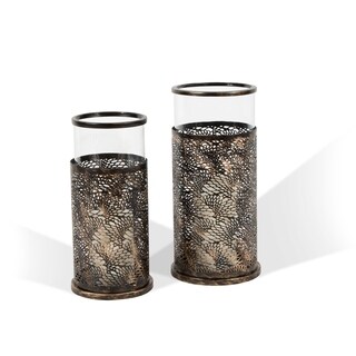 Alessandra, S2 Hurricane Candle Holders - Bed Bath & Beyond - 30964980