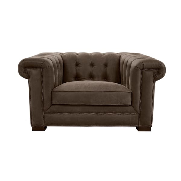Vienna Top Grain Water Buffalo Leather Chair - Bed Bath & Beyond - 30972241