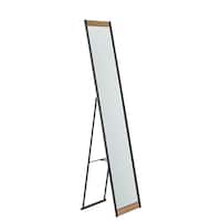 Adesso Albert Matte Black Floor Mirror - Bed Bath & Beyond - 30977647