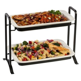 Creative Ware Castle Rock Serveware Line Two Tier Server - Bed Bath ...