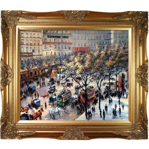 La Pastiche Boulevard des Italiens, Morning Sunlight with Victorian ...