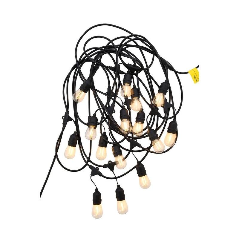 Outdoor 48 foot LED string light - Overstock - 30987541