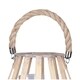 Wooden Lattice Pentagon Lantern with Rope Handle, Beige - Bed Bath ...