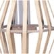 Wooden Lattice Pentagon Lantern with Rope Handle, Beige - Bed Bath ...
