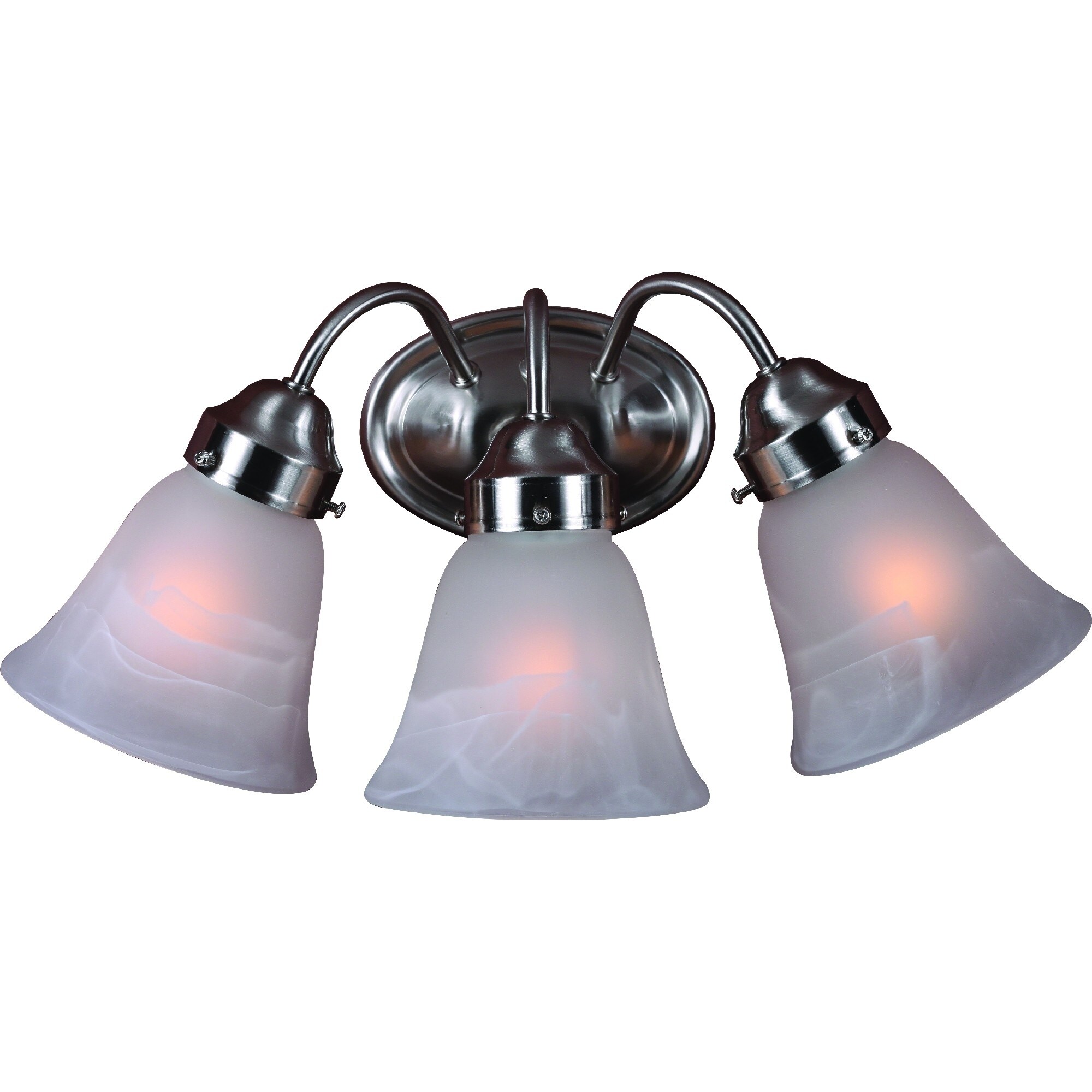 Volume Lighting 4-Light Brushed Nickel Vanity - Bed Bath & Beyond ...