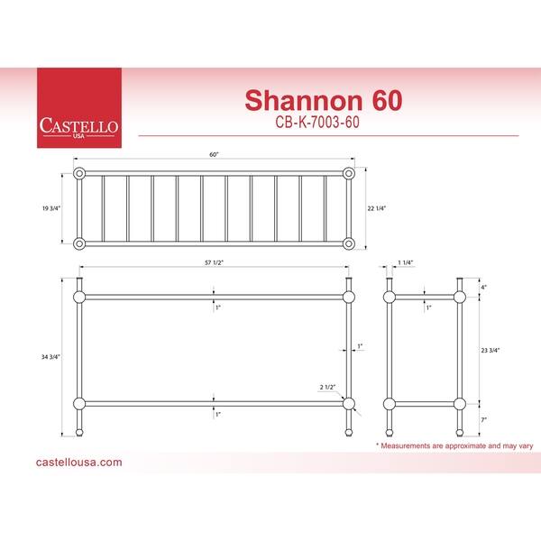 Shannon Metal Bathroom Vanity Base Only - Sink Not Included - Bed Bath ...