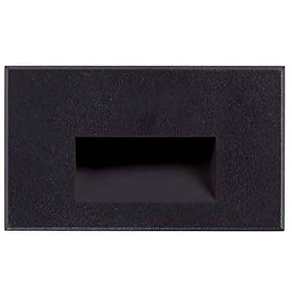 Goodlite LED Horizontal Step Light (Black) 5W 200 Lumens, Indoor/Outdoor, Dimmeble, Wet Location ...