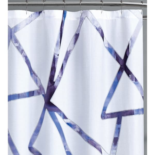 Vince Camuto Obelis Metalic Shower Curtain Bed Bath And Beyond 31026959