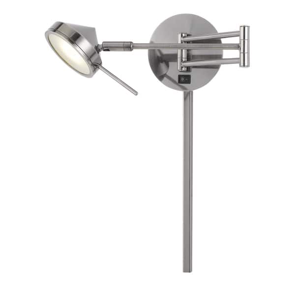 Zug Wall Swing Arm Reading Lamp - Gun Metal - Bed Bath & Beyond - 31030386