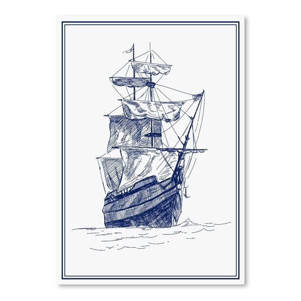 Ship Poster Art Print - Bed Bath & Beyond - 31035173