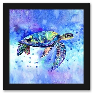 Sea Turtle Blue - Framed Print Wall Art - Bed Bath & Beyond - 31035892