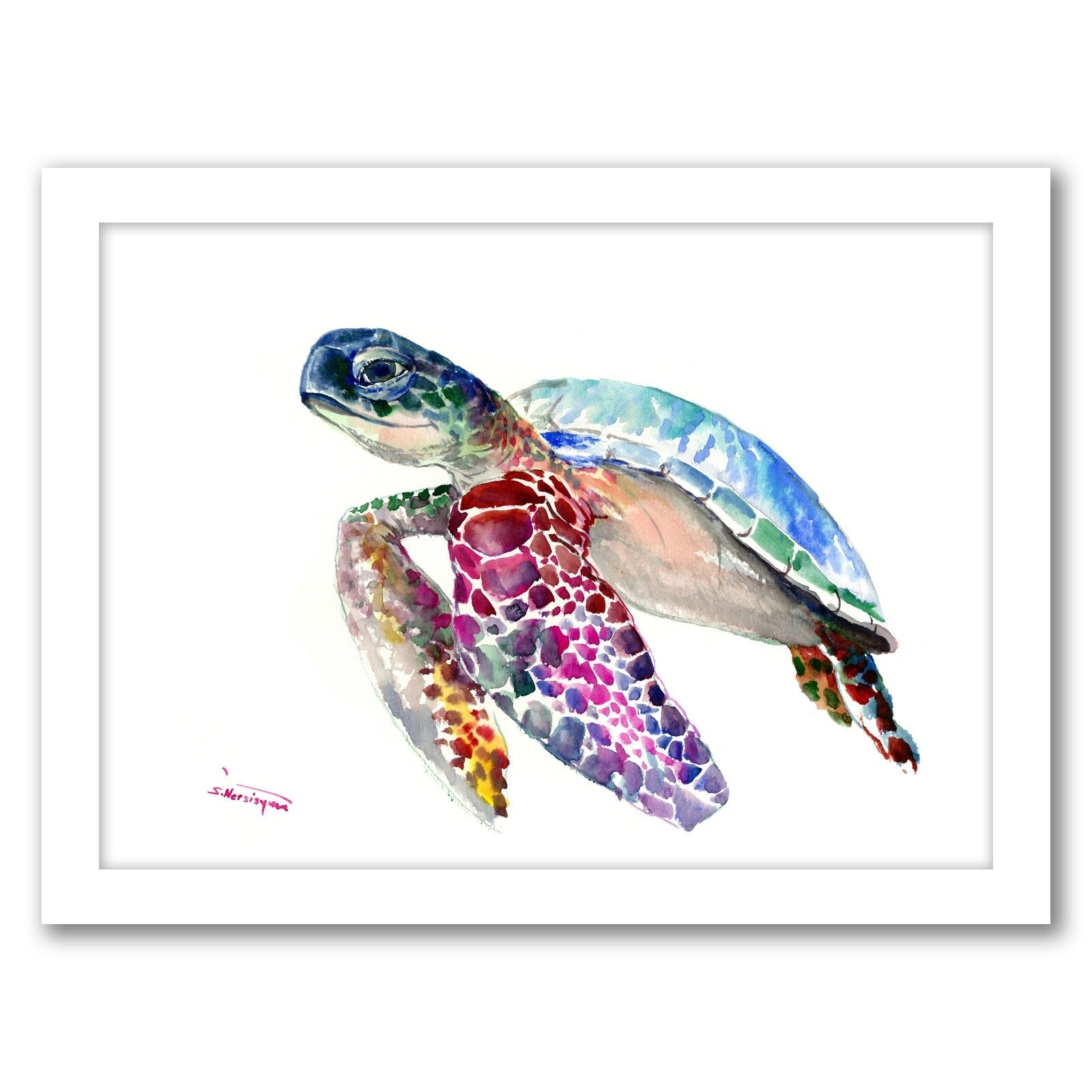Sea Turtles - Framed Print Wall Art - Bed Bath & Beyond - 31036319