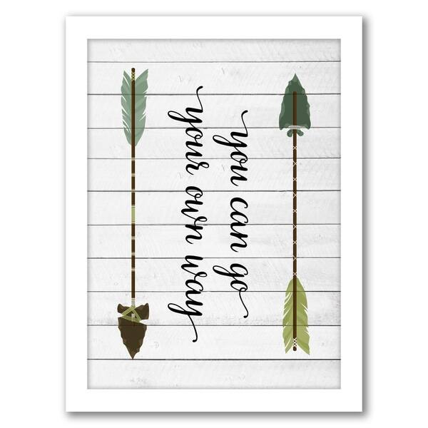 Go Your Own Way - Framed Print Wall Art - Bed Bath & Beyond - 31036781