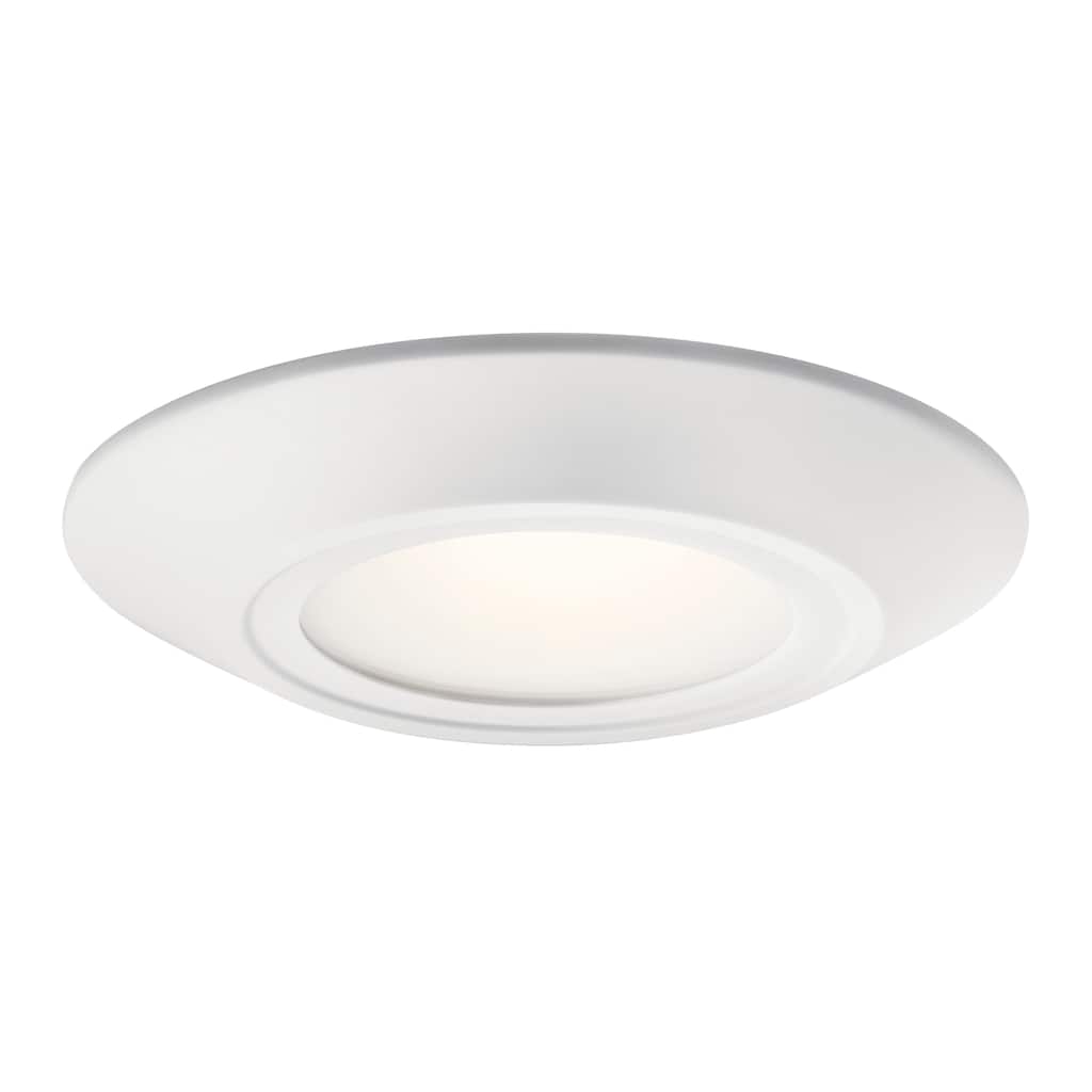 Kichler Lighting Horizon 2700K LED Downlight Glass Diffuser White ...