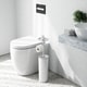 Portaloo Toilet Paper Stand White/Nickel - Bed Bath & Beyond - 31047547