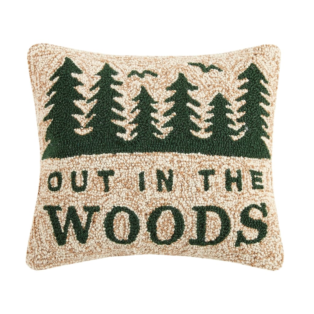 Out in the Woods Hook Pillow - Overstock - 31047768