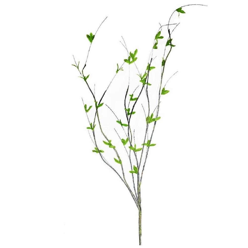 Leaf Sprout Branch Spray 34" Natural Set of 6 - Overstock - 31072836