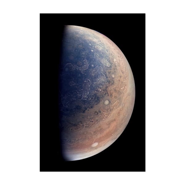 Jupiter Oval Space Astronomy Unframed Wall Art Print/Poster - Bed Bath ...