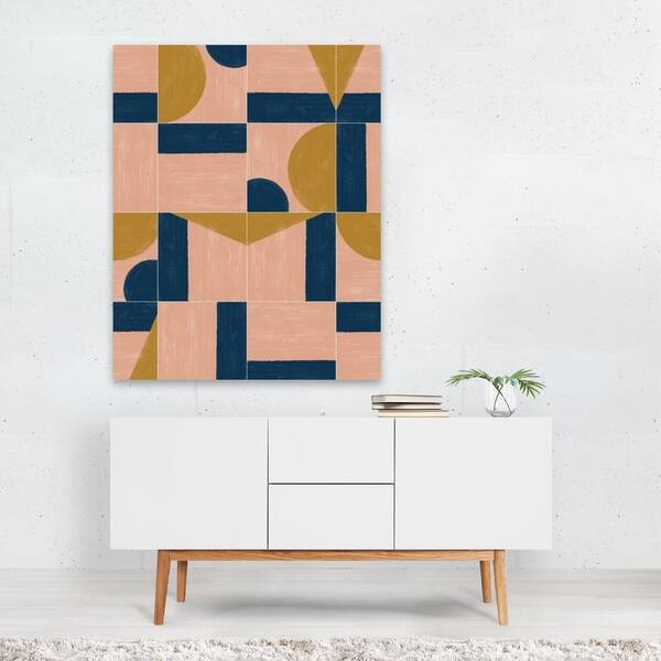 Italy Geometric Pastels Patterns Shapes Unframed Wall Art Print/Poster ...
